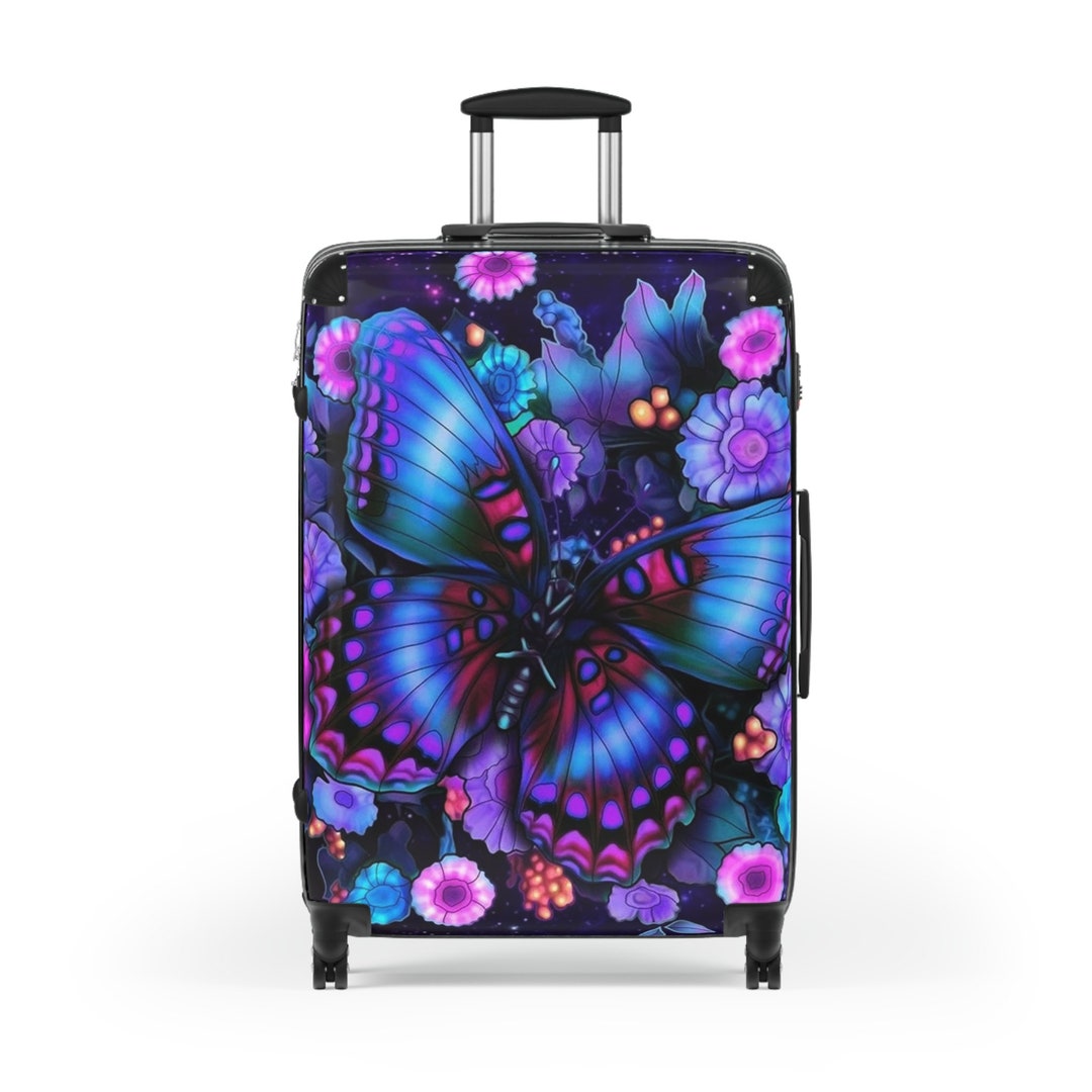 Butterfly Suitcase - Etsy