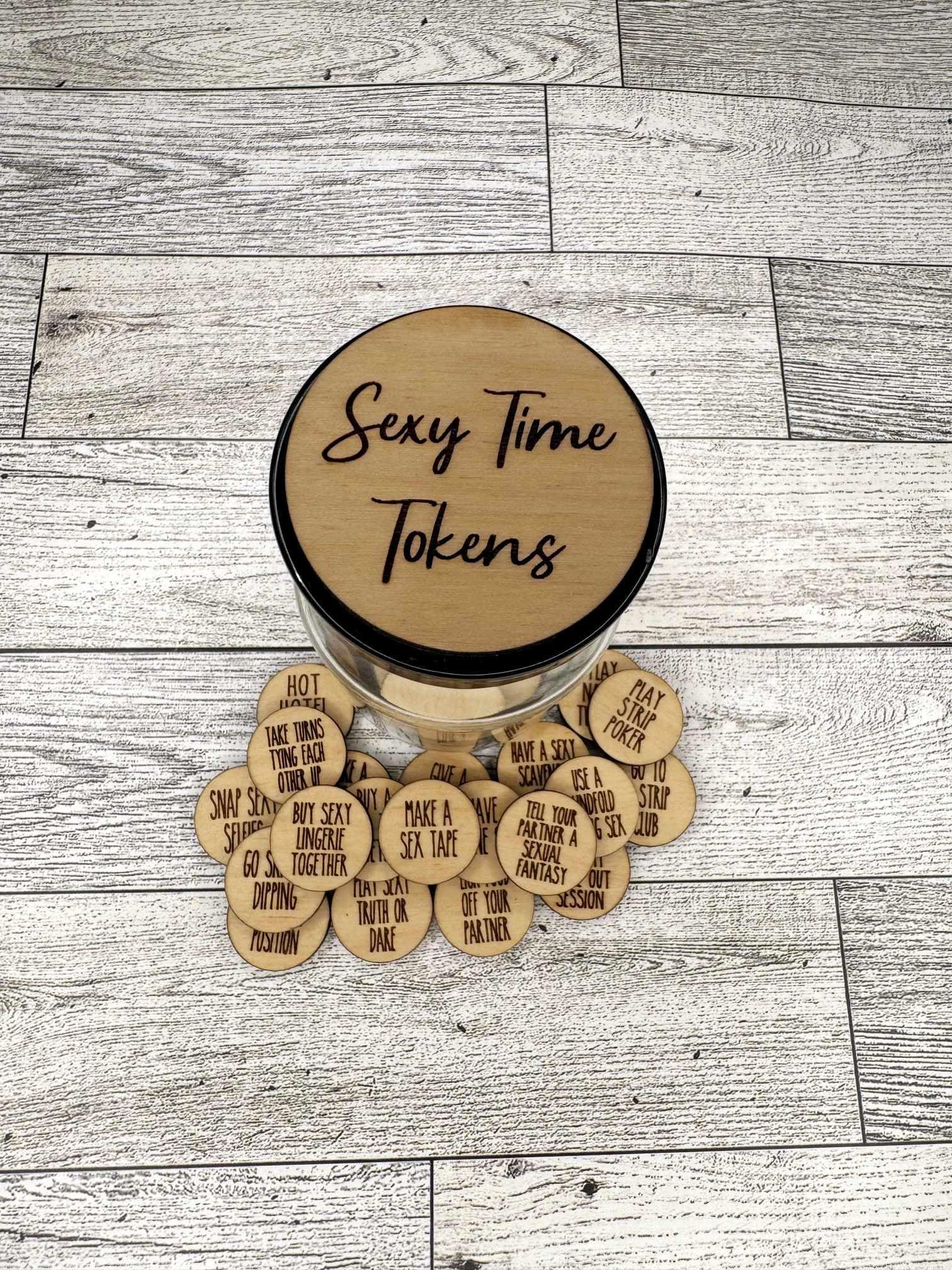 SVG Sexy Time Token - Digital File Download - Glowforge File, Adult ...