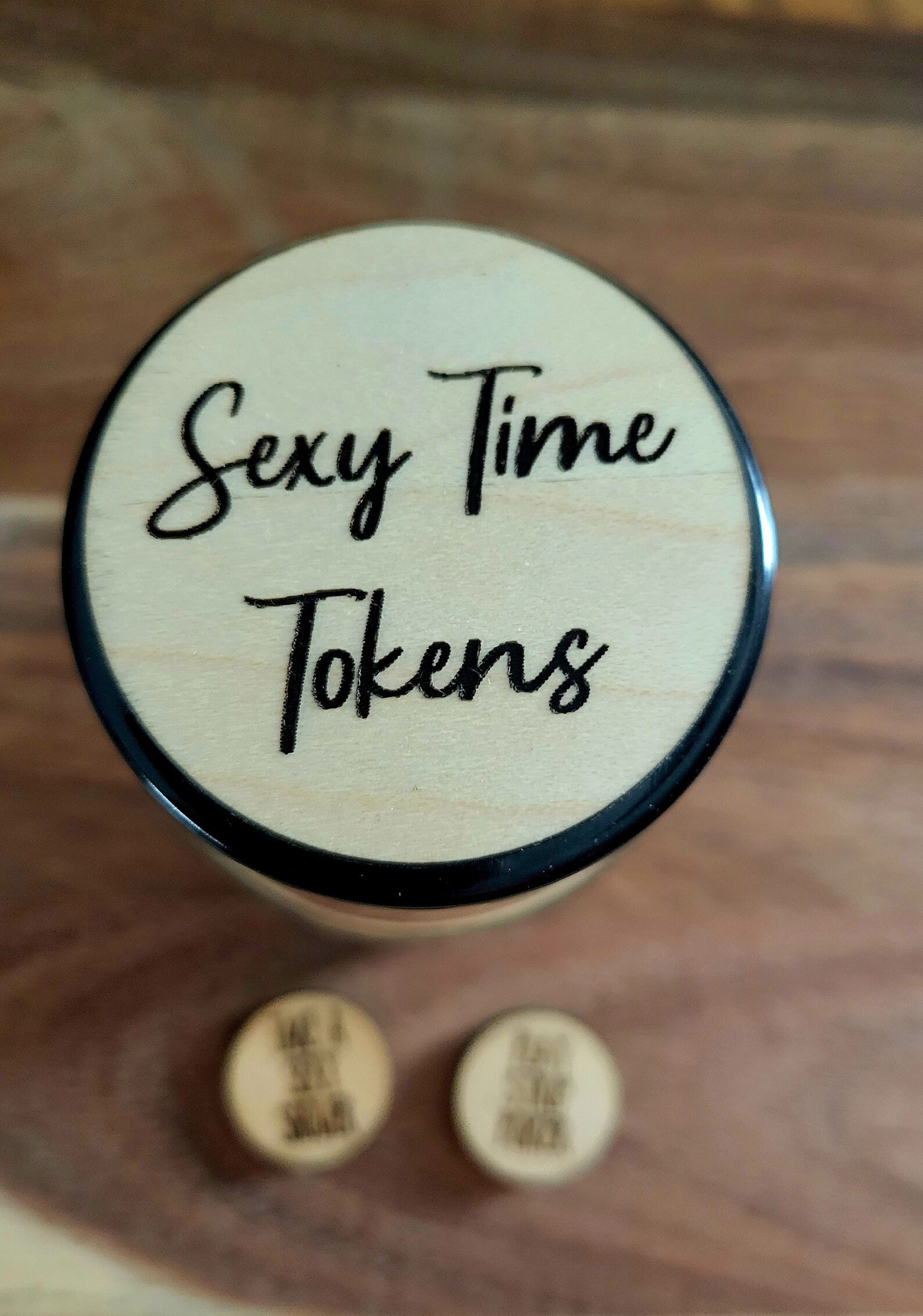 Sexy Time Token SVG Digital File Download Glowforge File, Affirmations Jar, Laser File SVG ...