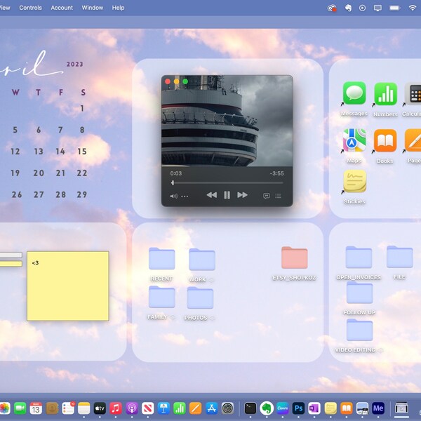 April 2023 Desktop Wallpaper - Etsy