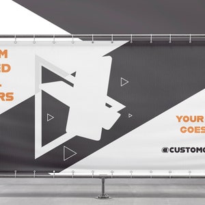 1'x1' Custom Vinyl Banners W/ Full Design and Color | Etsy