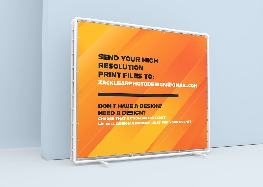 Custom Vinyl Banners W/ Full Design and Color Choices Business Banners ...