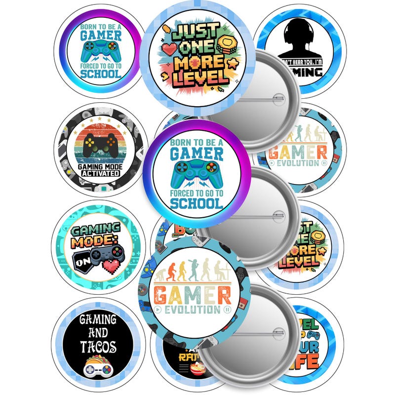 Kids Video Game Pins - Etsy