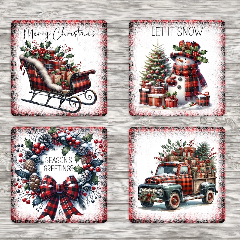 Felt Coasters 4x4 - Etsy