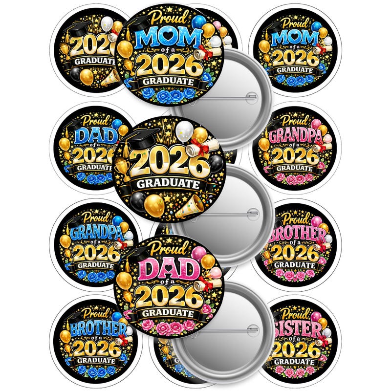Graduation Button - Etsy