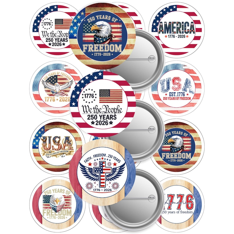 America 250 Pin - Etsy