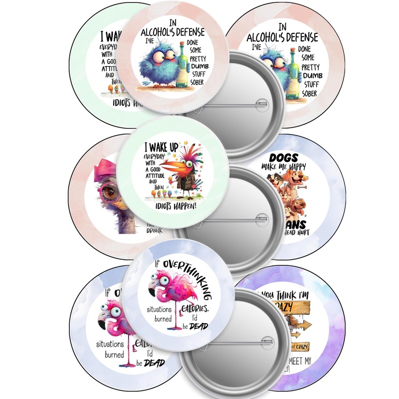 1/2 Inch Pin Back - Etsy UK