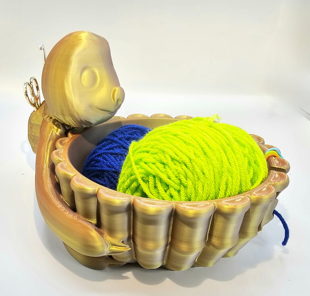 Sloth Yarn Bowl - Yarn Storage - High Quality Knitting Bowl or Crochet ...