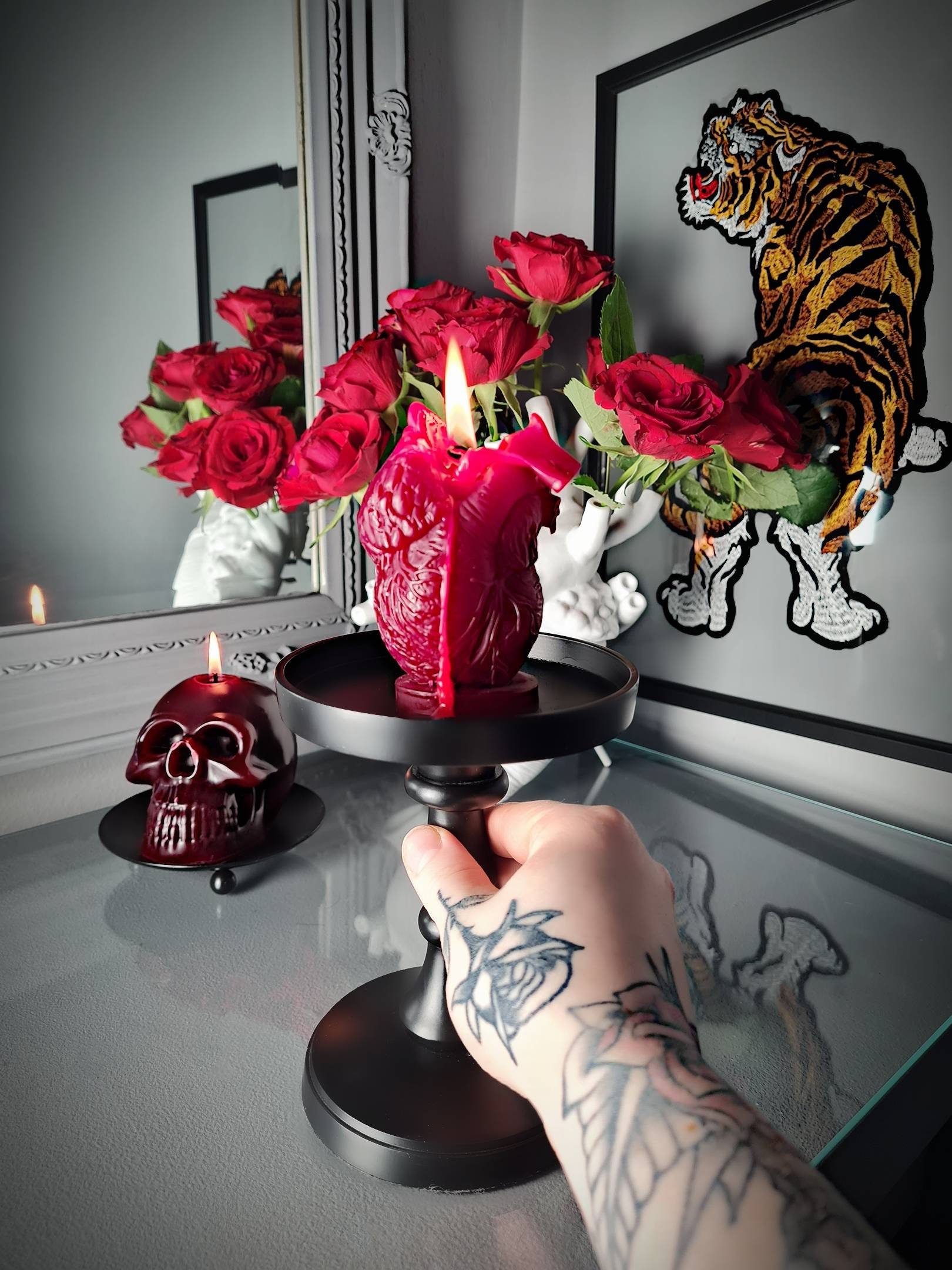 ANATOMICAL HEART CANDLE - Etsy