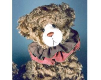 How to Make an 11 Inch, Mohair Teddy Bear With Inset Muzzle and Sailor ...