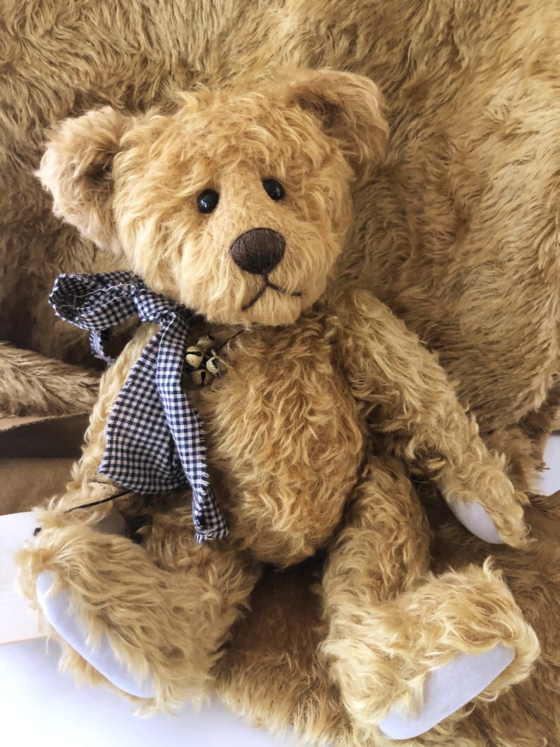 15 Inch Mohair Teddy Bear by Award-winning Artist Pamela Wooley. - Etsy