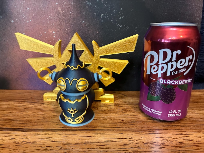 Cherry Furnace & Hyrule Crest Display | Zelda‑inspired Desk Decor - Etsy