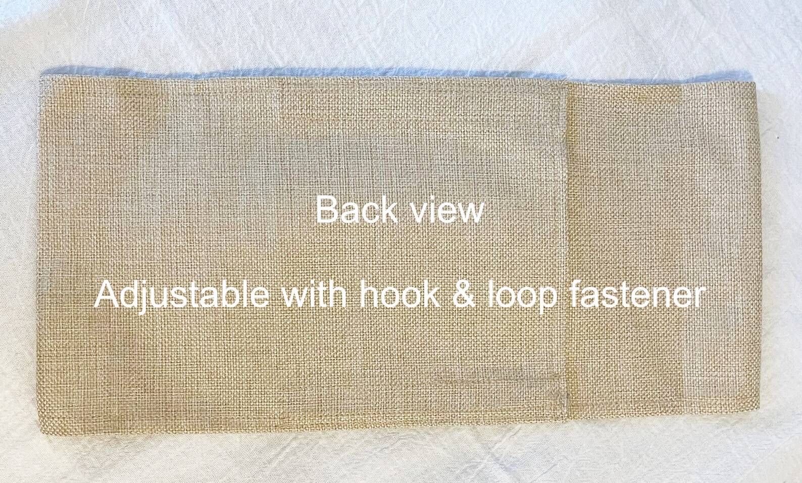 Pillow Band, Monogram, Linen Pillow Band, Burlap Pillow Band, Home ...