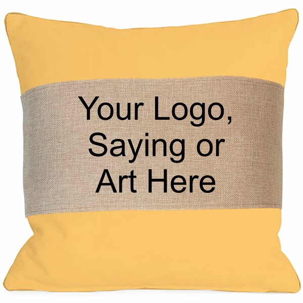 Burlap Pillow Wrap - Etsy