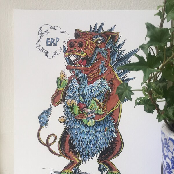 Snack Monster - Etsy