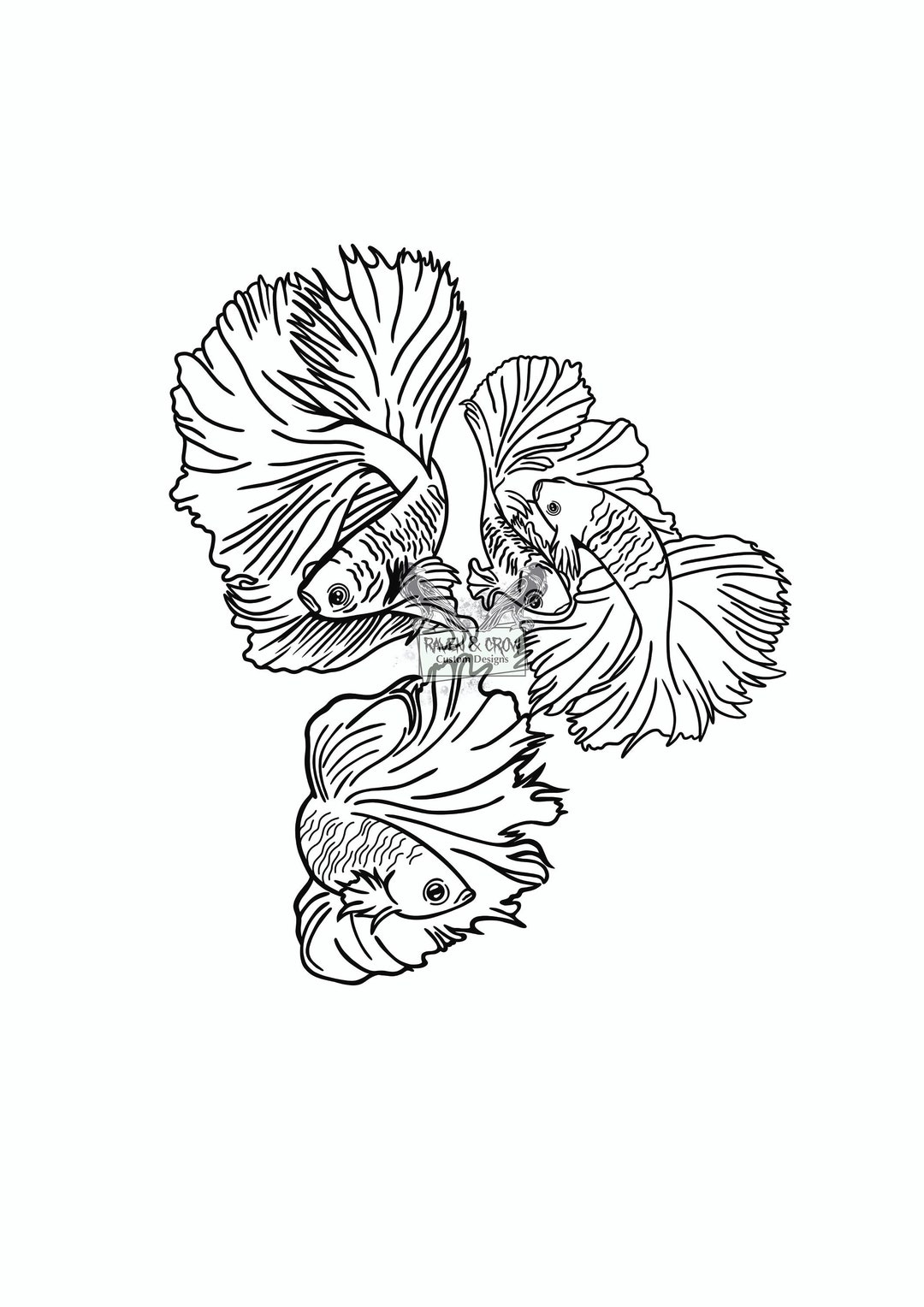 Fighter Fish- Instant Download- Svg-png-jpg Files Included- Svg Bundle ...