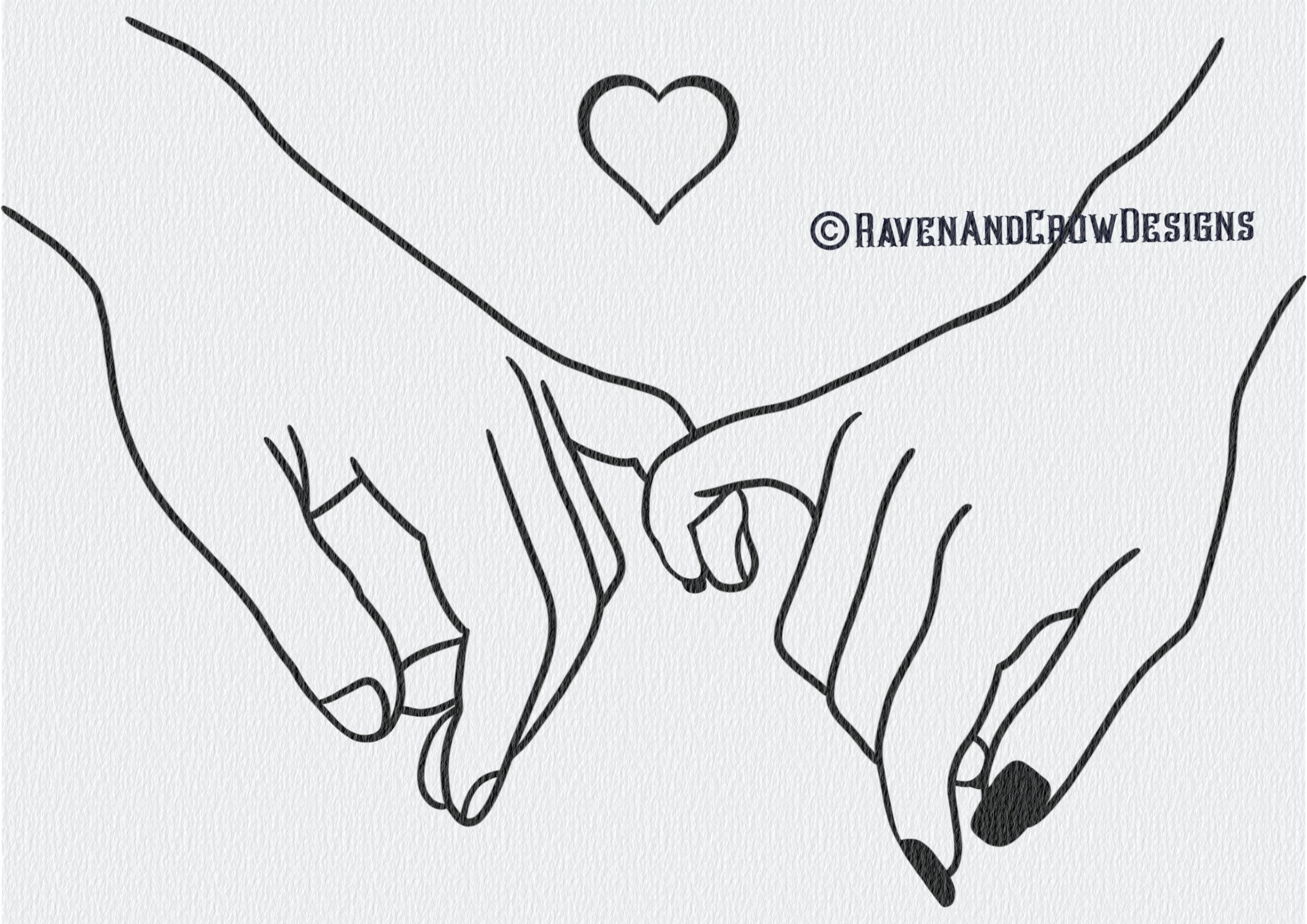 Pinky Promise-entwined Pinkies- Instant Download- Svg-png-jpg Files ...