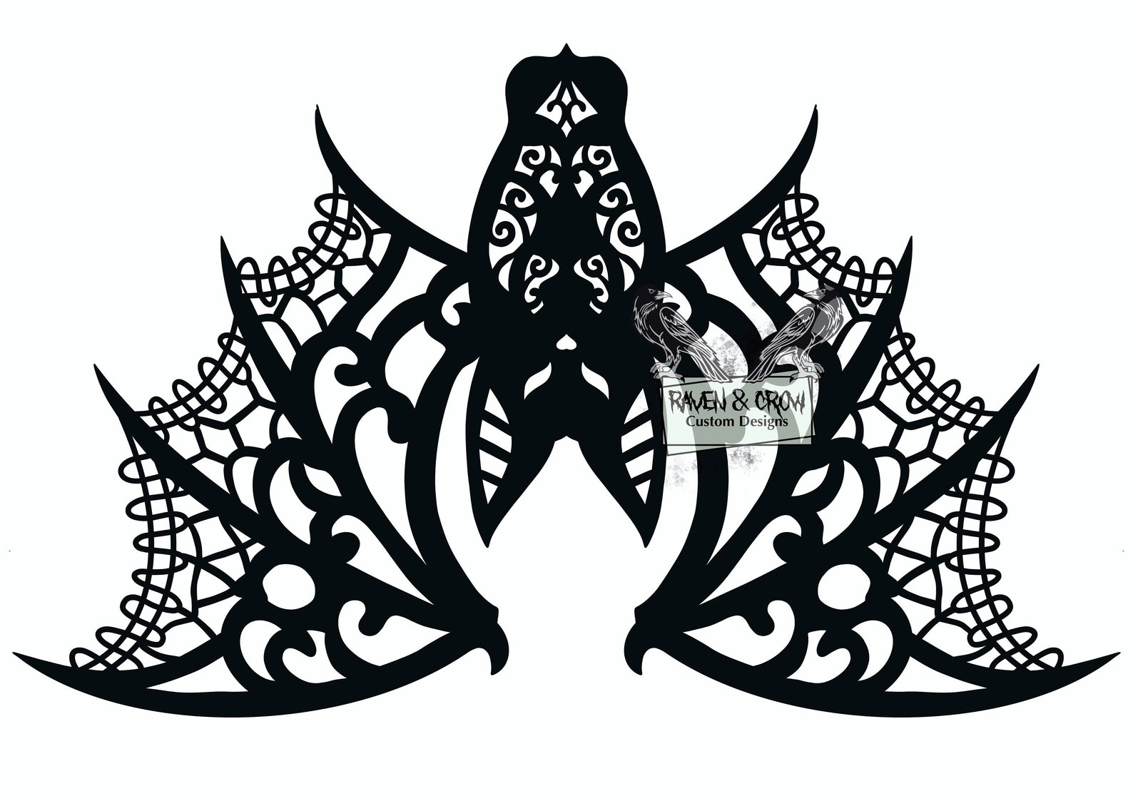 Lace-bat-halloween-gothic Style-instant Download- Svg-png-jpg Files ...