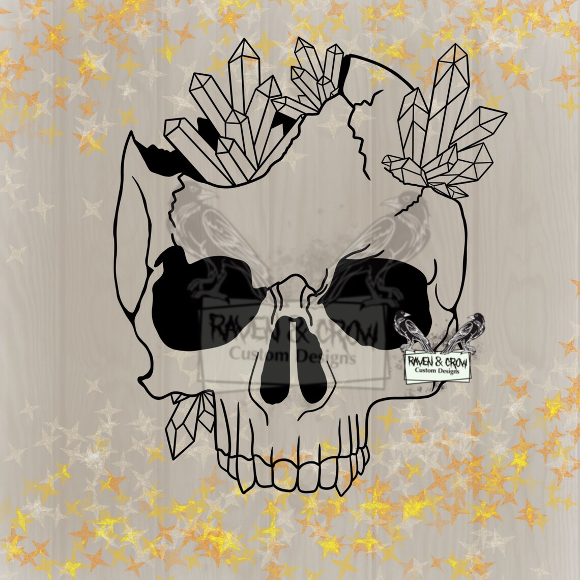 Crystal Skull-instant Download Svg-png-jpg Files Included | Etsy
