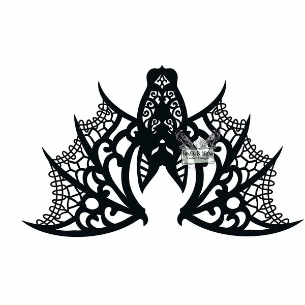 Lace Bat - Etsy