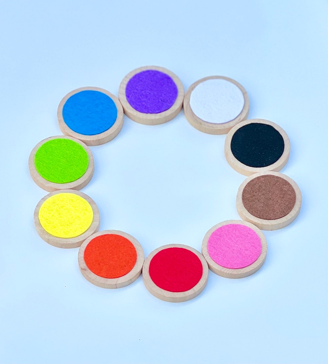 Color Recognition | Preschool Color Learning Set | Montessori Magnets ...