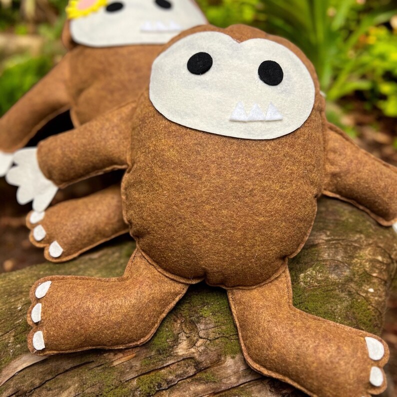 Bigfoot Stuffed Animal Sasquatch Toys Bigfoot Bestie Bigfoot Plushies ...