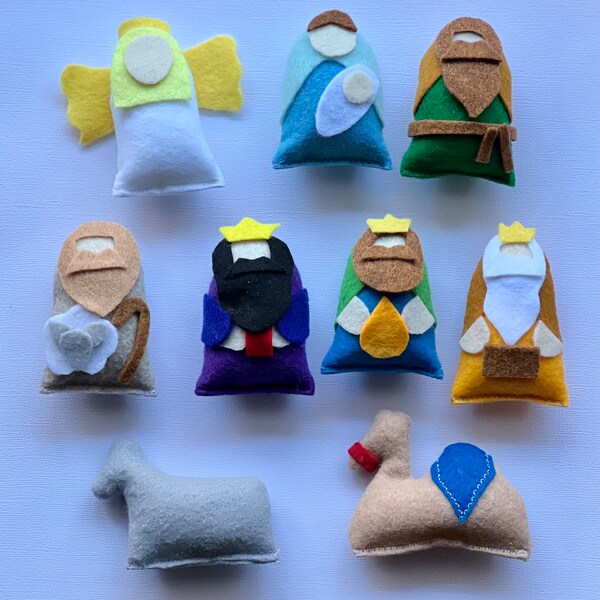 Felt Nativity - Etsy