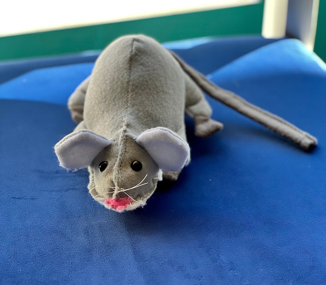 Felt Rat Stuffed Animal Mouse Plush Handmade Felt Stuffed Toys Dumbo ...