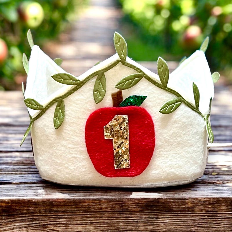 Apple First Birthday - Etsy