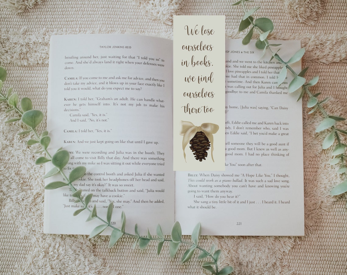 Set of 3 Printable Winter Bookmarks 2x6 Inch Bookmarks, Book Lovers ...