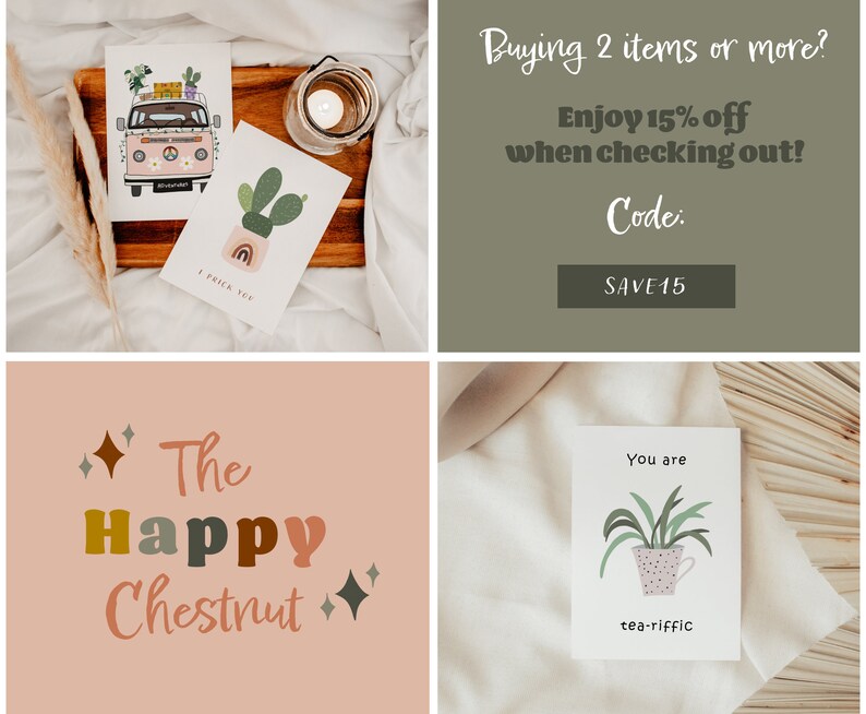 PRINTABLE Greeting Card With Volkswagen Van - Volkswagen Van Card ...