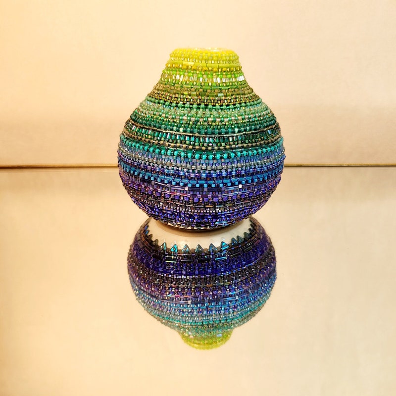 Bead Vase - Etsy