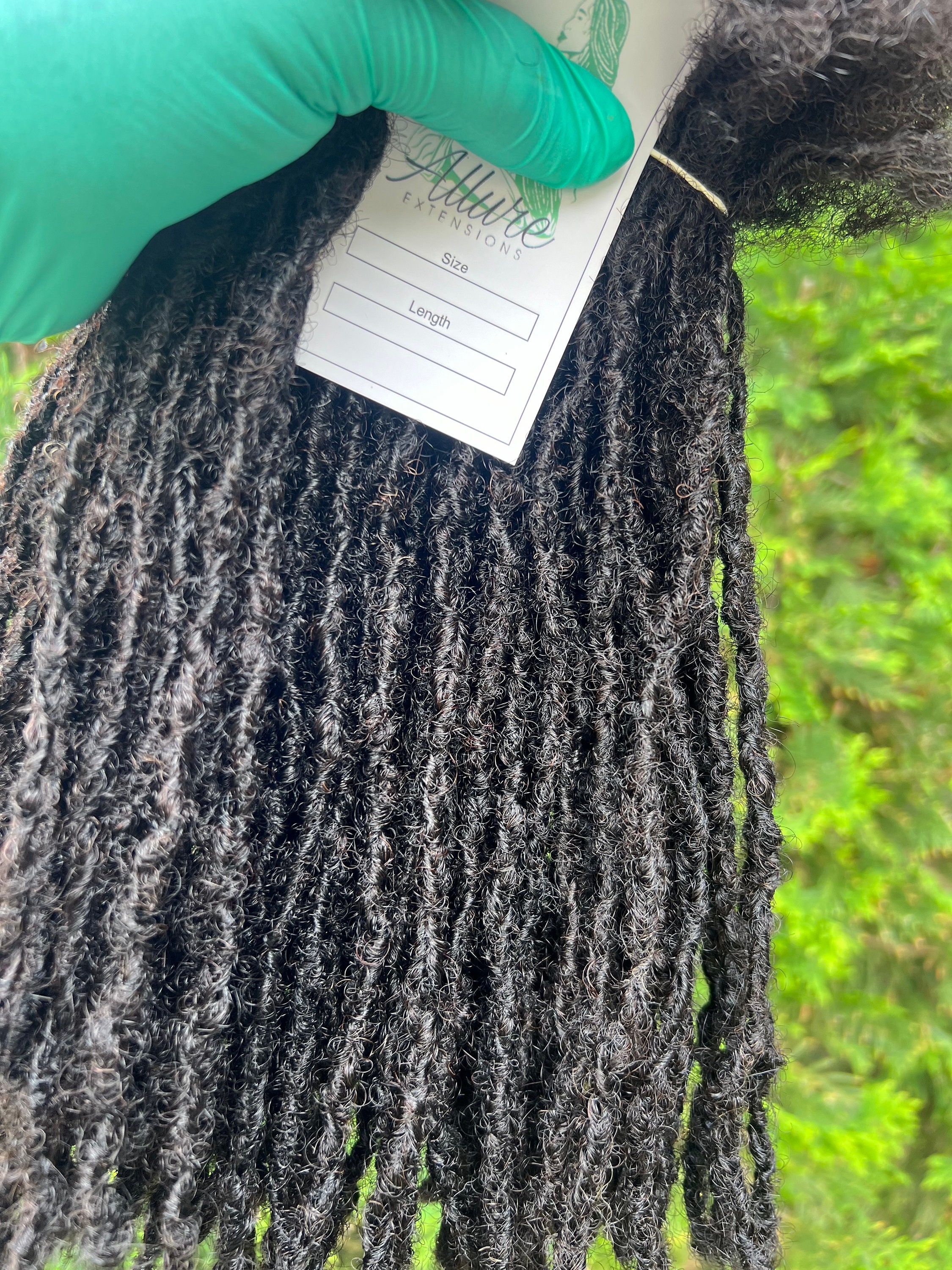 Pixie Micro Loc Extensions 100% Human Hair - Etsy