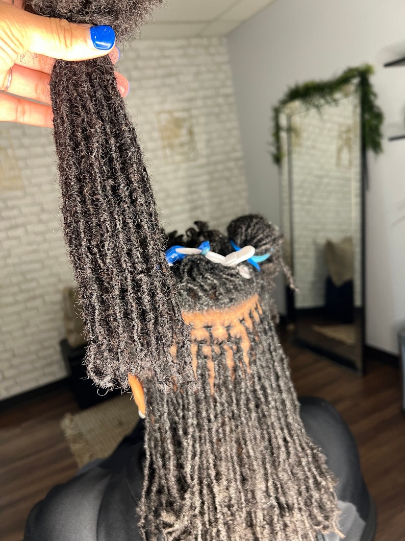 Pixie Micro Loc Extensions 100% Human Hair - Etsy