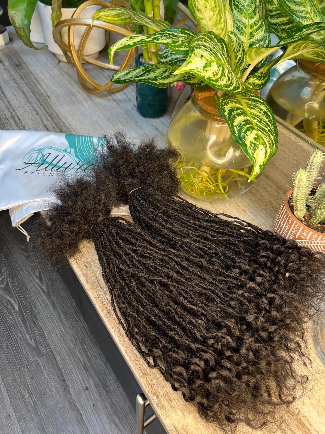 Pixie Micro Loc Extensions 100% Human Hair 50 Locs per Bundle - Etsy