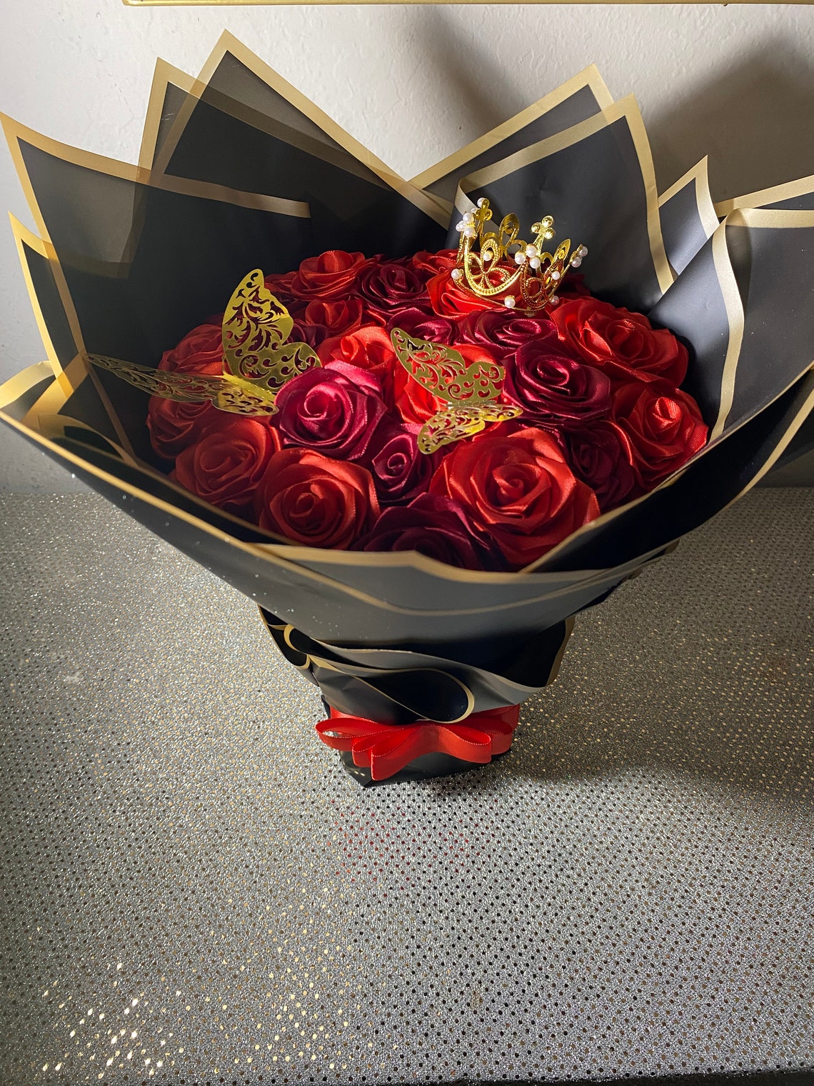 50 Eternal Roses Bouquet - Etsy