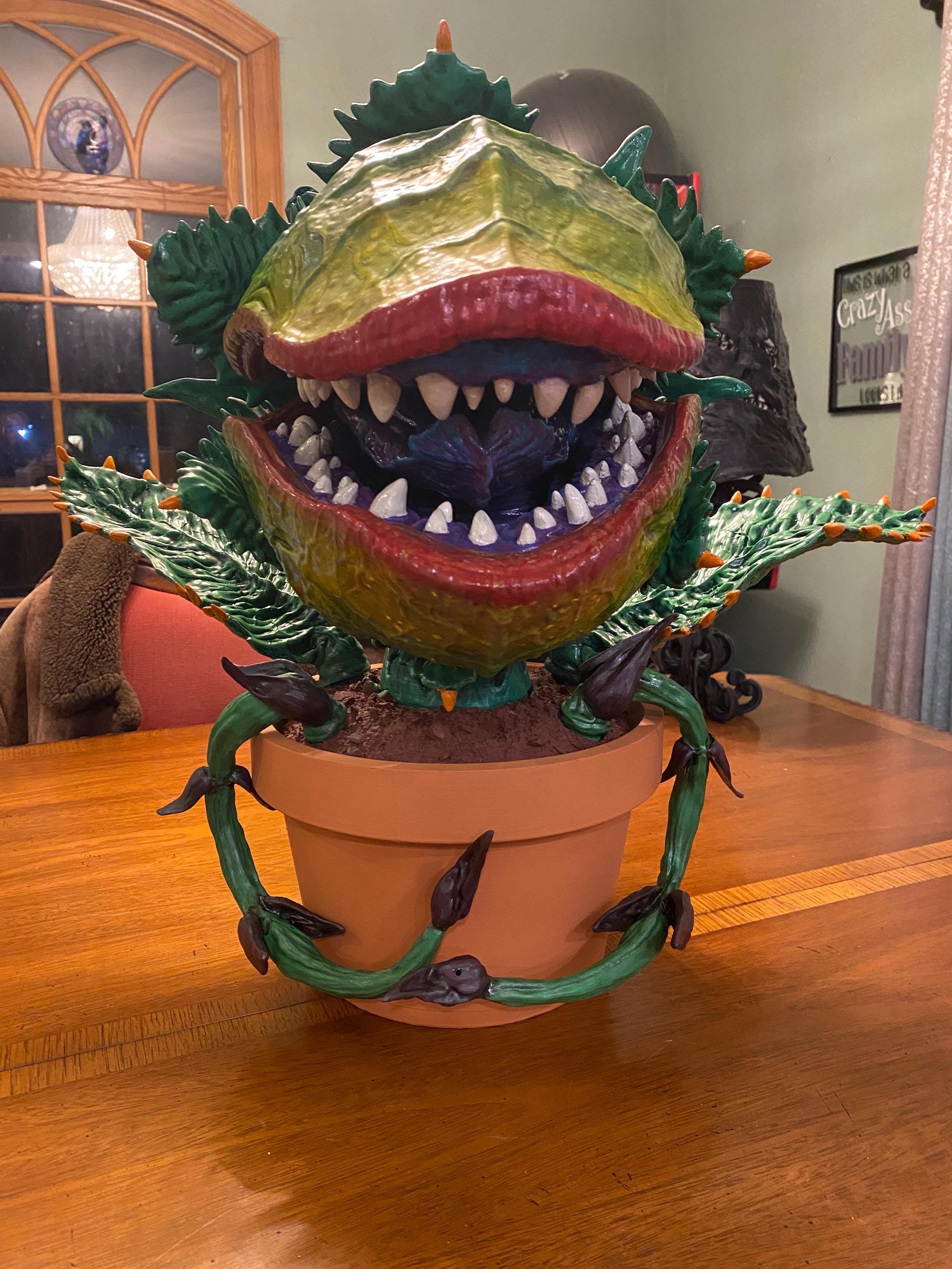 3D Printed Audrey II Replica - Little Shop of Horrors Fan Art (19 Inch ...
