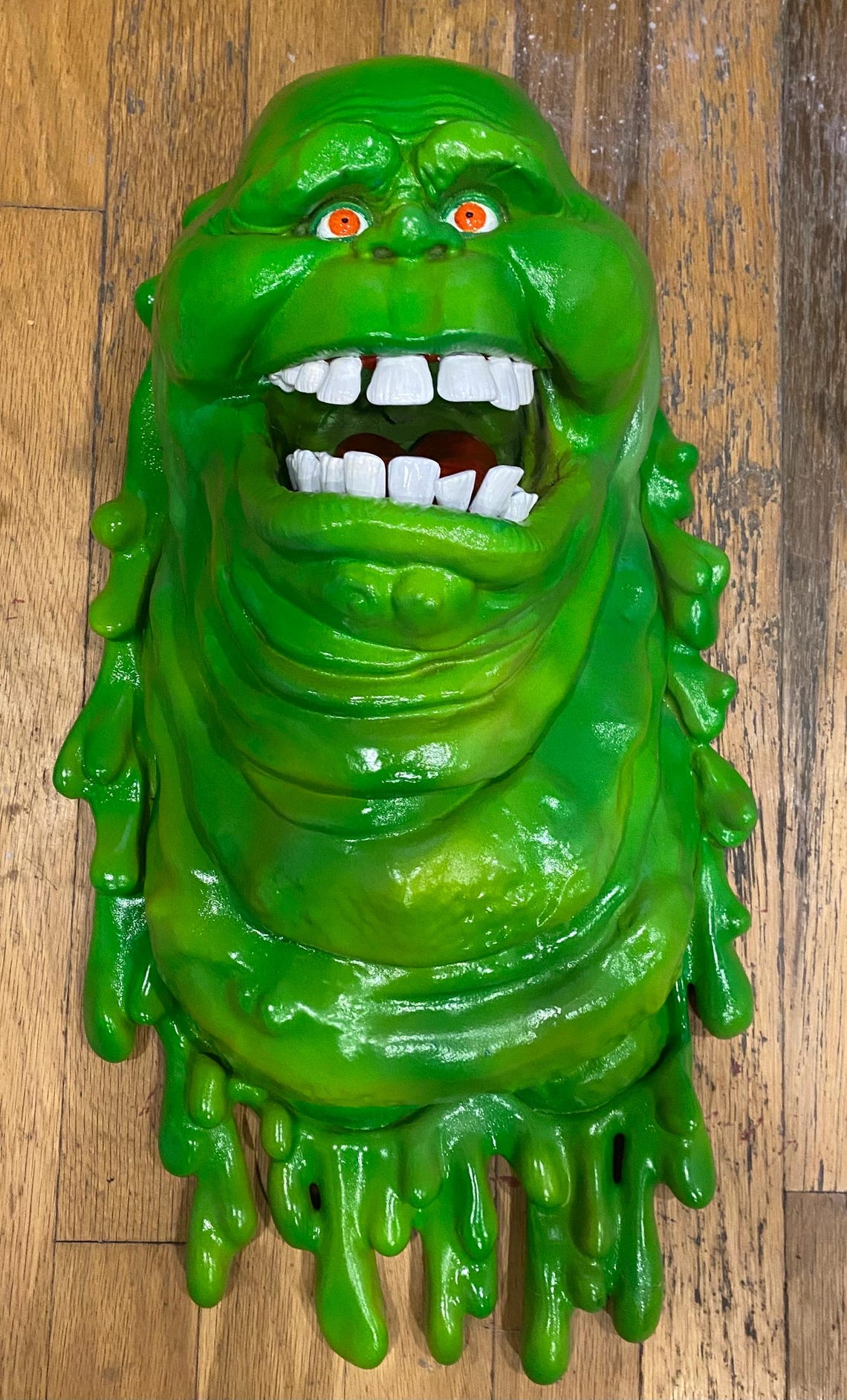 Realistic Ghostbusters Wall Slimer Prop: 80s Movie Decor - Etsy