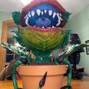 3D Printed Audrey II Replica - Little Shop of Horrors Fan Art (19 Inch ...