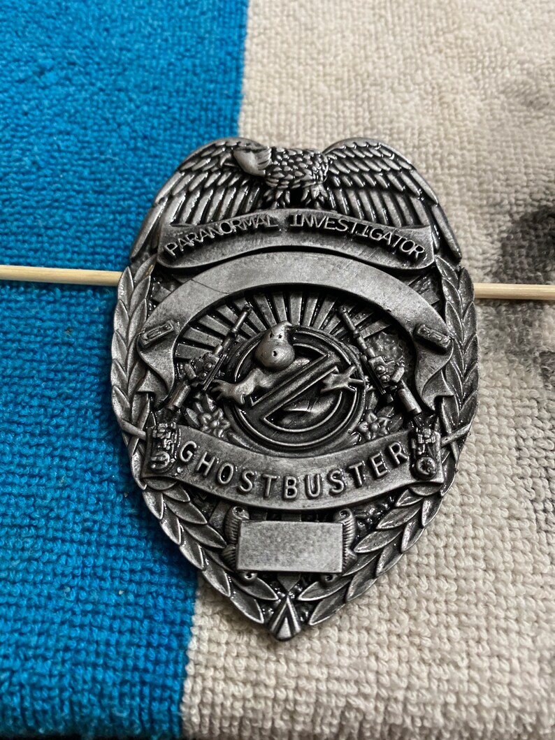 Ghostbusters Badge - Etsy