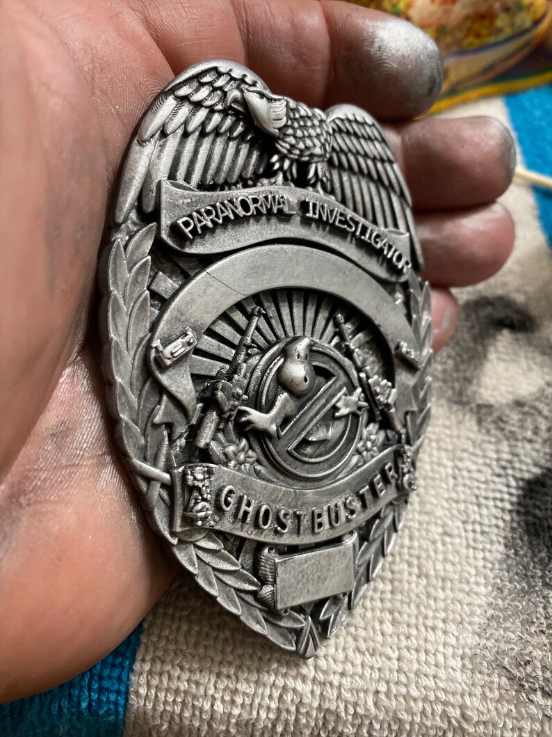 Ghostbusters Badge - Etsy