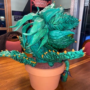 3D Printed Audrey II Replica - Little Shop of Horrors Fan Art (19 Inch ...