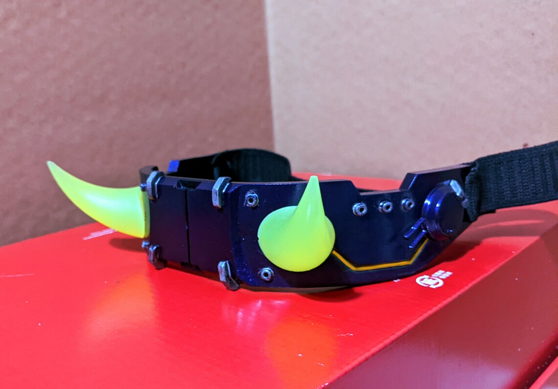 Cyber Oni Head Band - Etsy