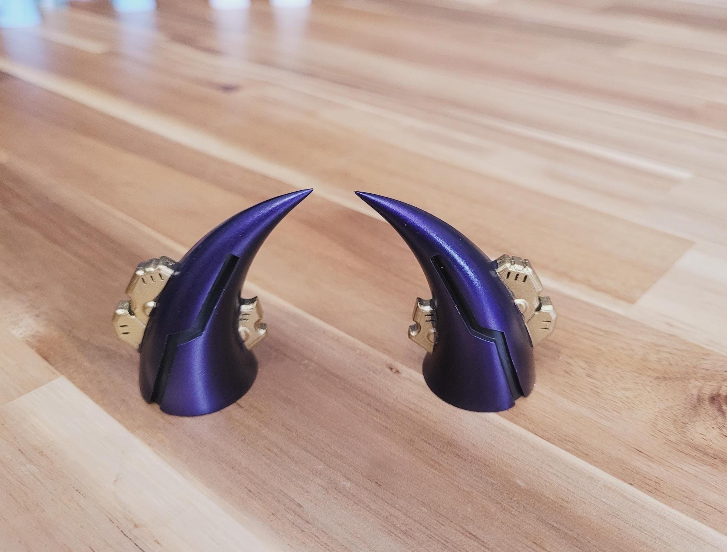 Cyber Oni Horns - Etsy