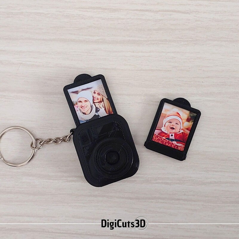 Mini Polaroid Keychain - Etsy