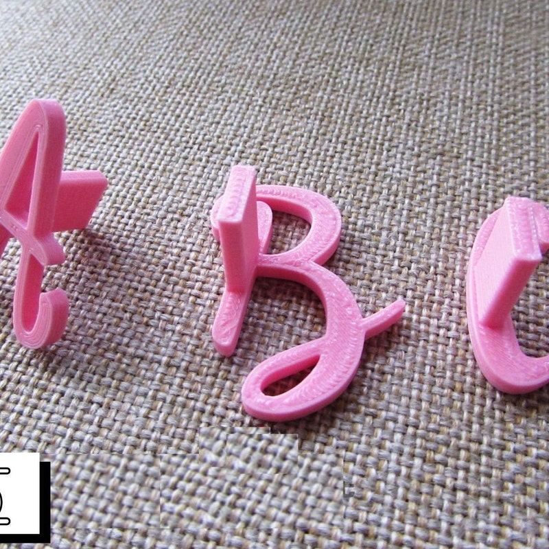 Alphabet Cake Stamp - Etsy
