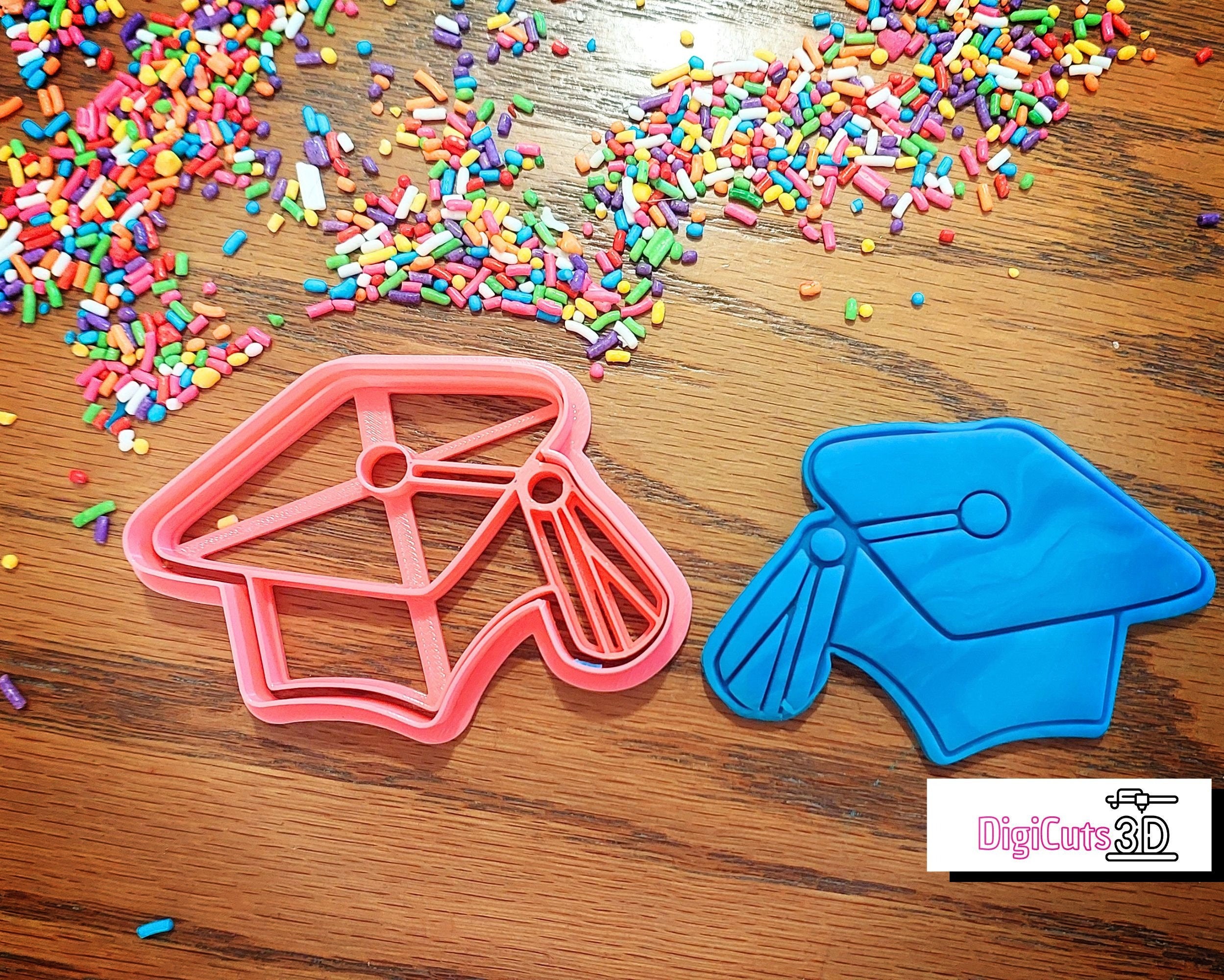 Graduation Cap Cookie Cutter 3D Printed Perfect for Graduation ...