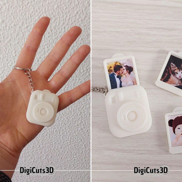 Camera Keychain - Etsy