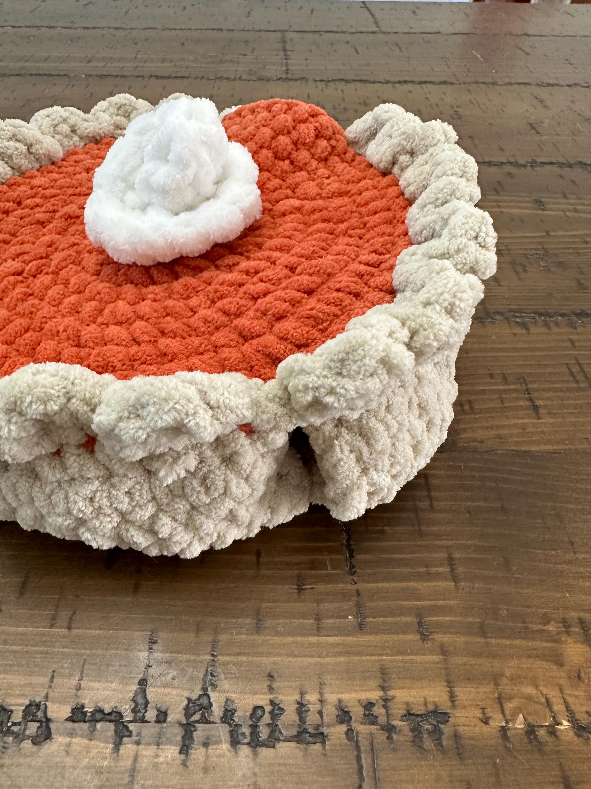 Pumpkin Pie Cozy Crochet Hide for Snakes and Small Animals Reptiles - Etsy