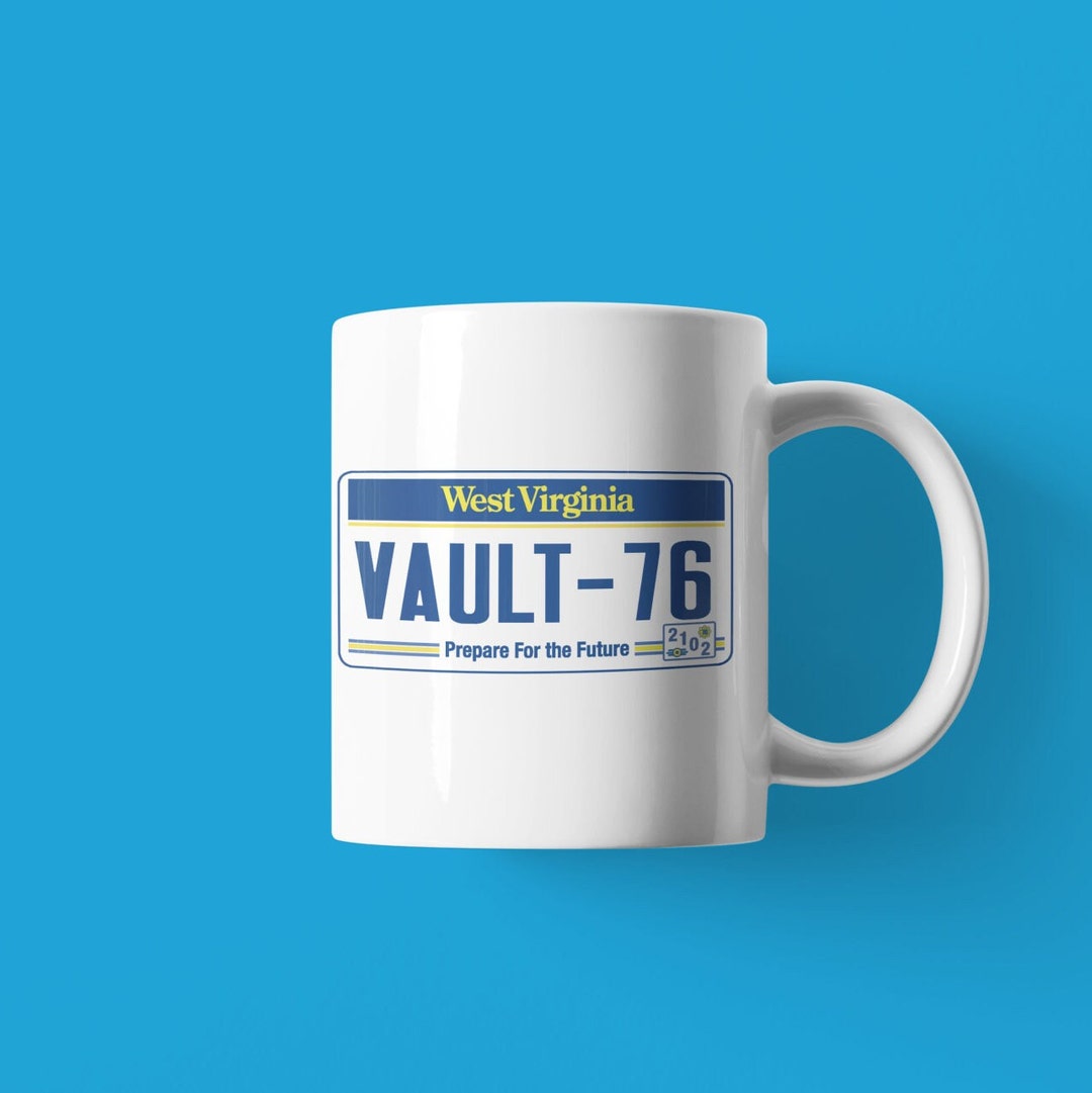 Fallout Vault 76 Mug, Prepare for the Future, Fallout Gift, Fallout ...